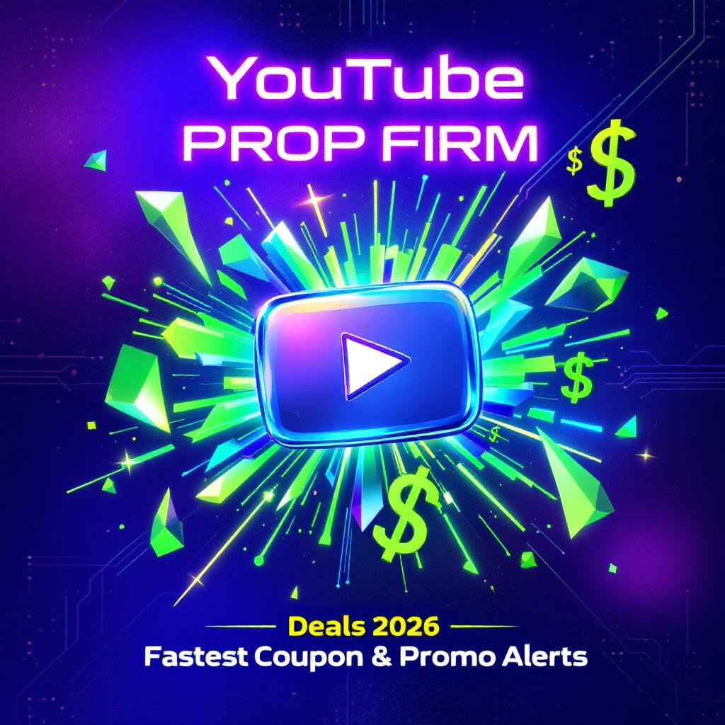 Youtube Prop Firm Deals 2026 Fastest Coupon And Promo Alerts